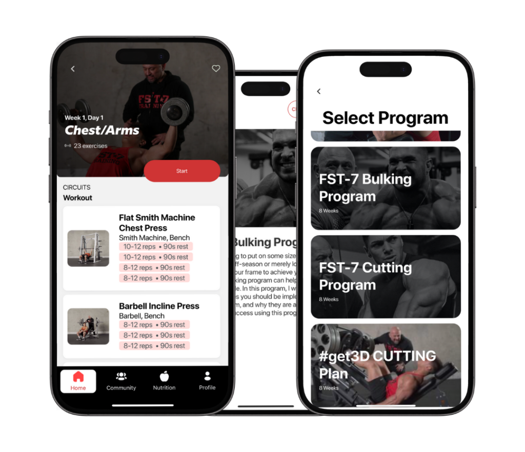 FST-7 Training App – Hany Rambod